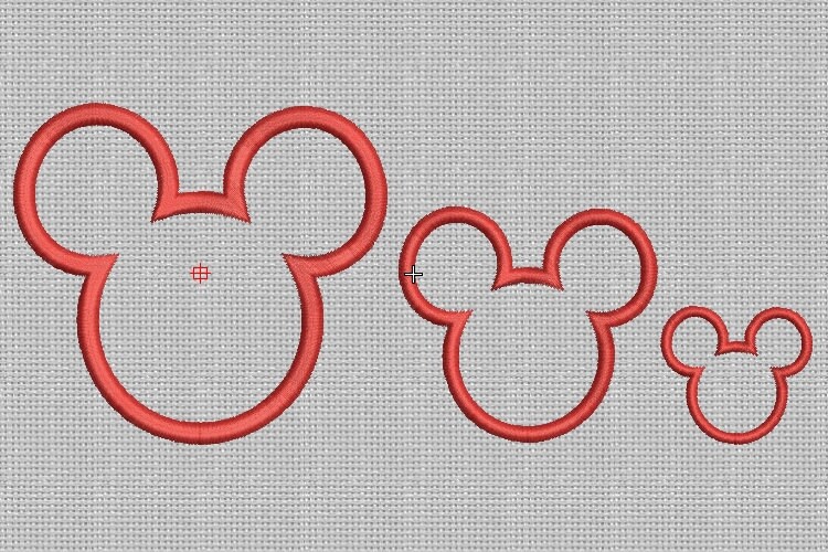 Machine Embroidery Designs Mouse Embroidery Design Mouse Head - Etsy