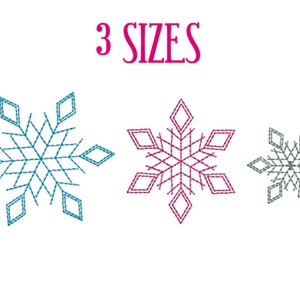 Snowflake Embroidery Designs Snowflake Machine Embroidery Design ...