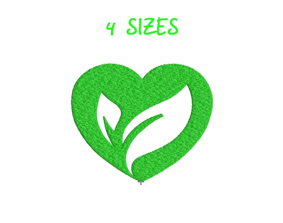 ECO Embroidery Design Green Earth Machine Embroidery Designs - Etsy