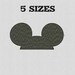 Embroidery Design Mouse Head Embroidery Designs Mouse Fill Head Machine ...