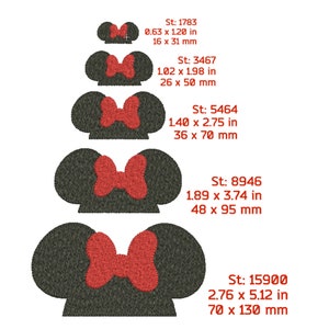 Embroidery Design Mouse Head Embroidery Designs Mouse Fill Machine ...
