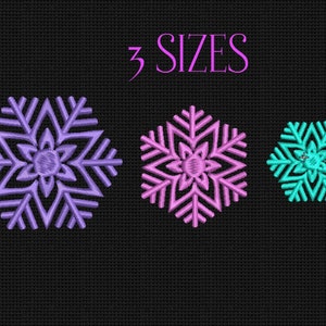 Snowflake Embroidery Design Snow Flake Machine Embroidery Designs ...