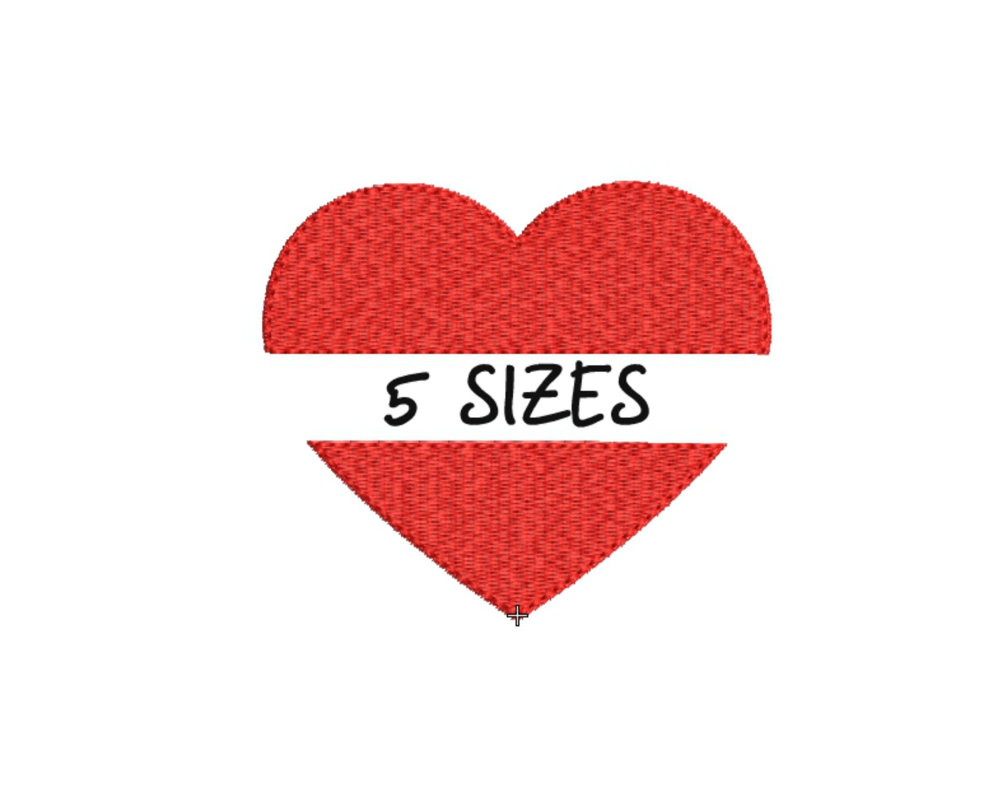 Amour Machine Embroidery Design Heart Split Embroidery Designs Love ...