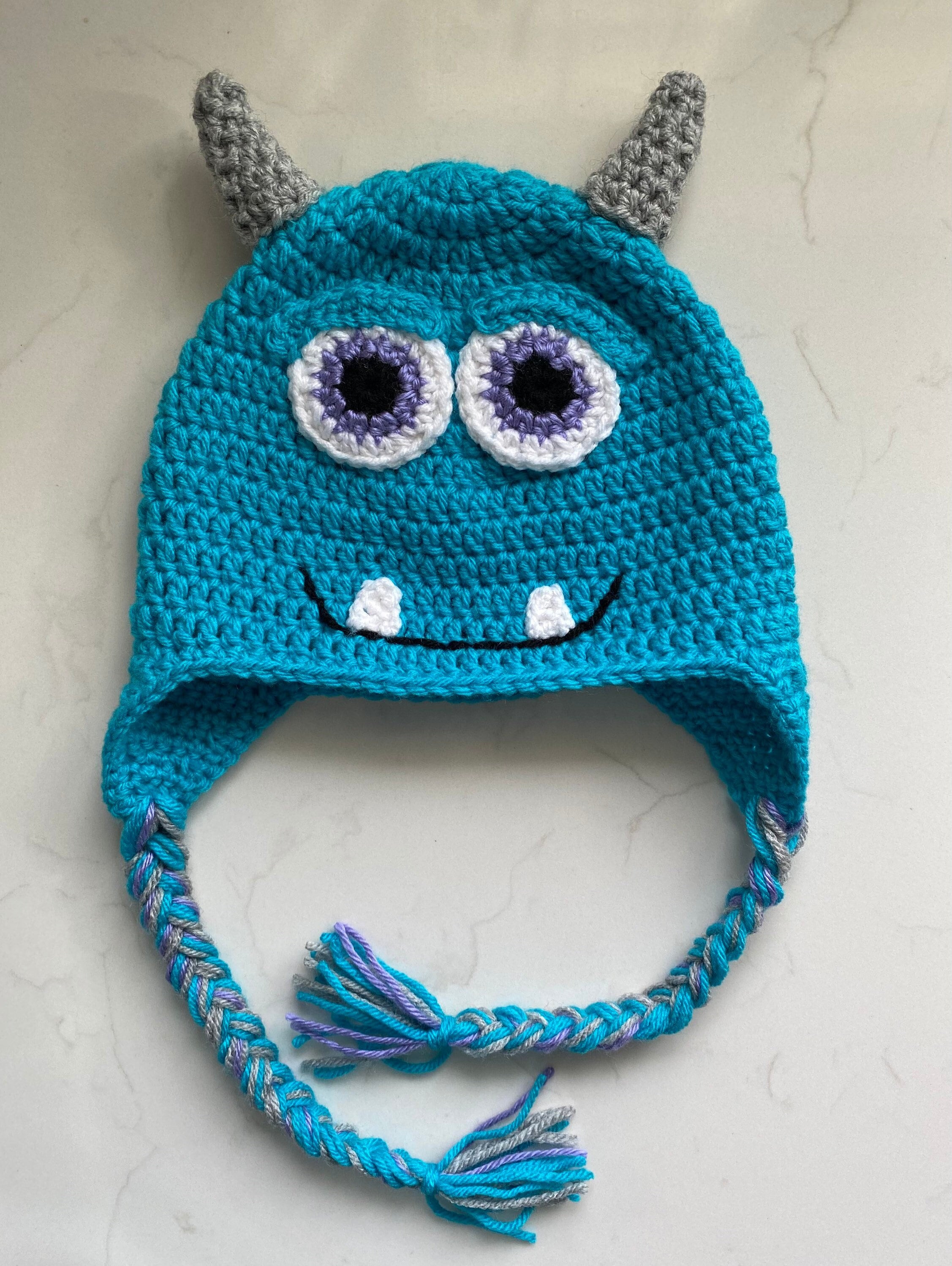 Crochet Monsters Inc Hat