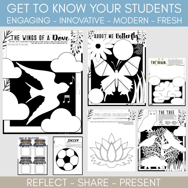 Back to School Activities and Worksheets: Getting to Know Your Students ...
