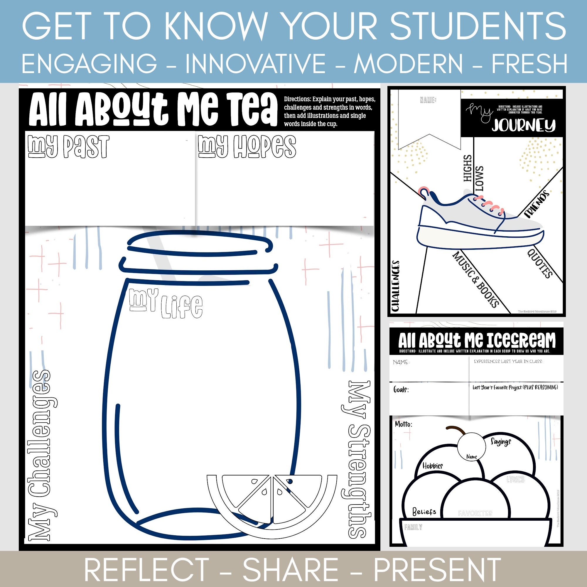 Back to School Activities and Worksheets: Getting to Know Your Students ...