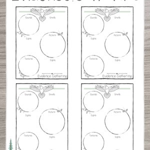 Nature Journal for Home School, Science Class, Reflection, Critical ...