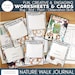 Nature Walk Logs & Writing Activities: Science, Animals, Printables ...