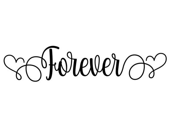 Forever Svg Png Jpg File Downloadable T-shirt File Cut File | Etsy