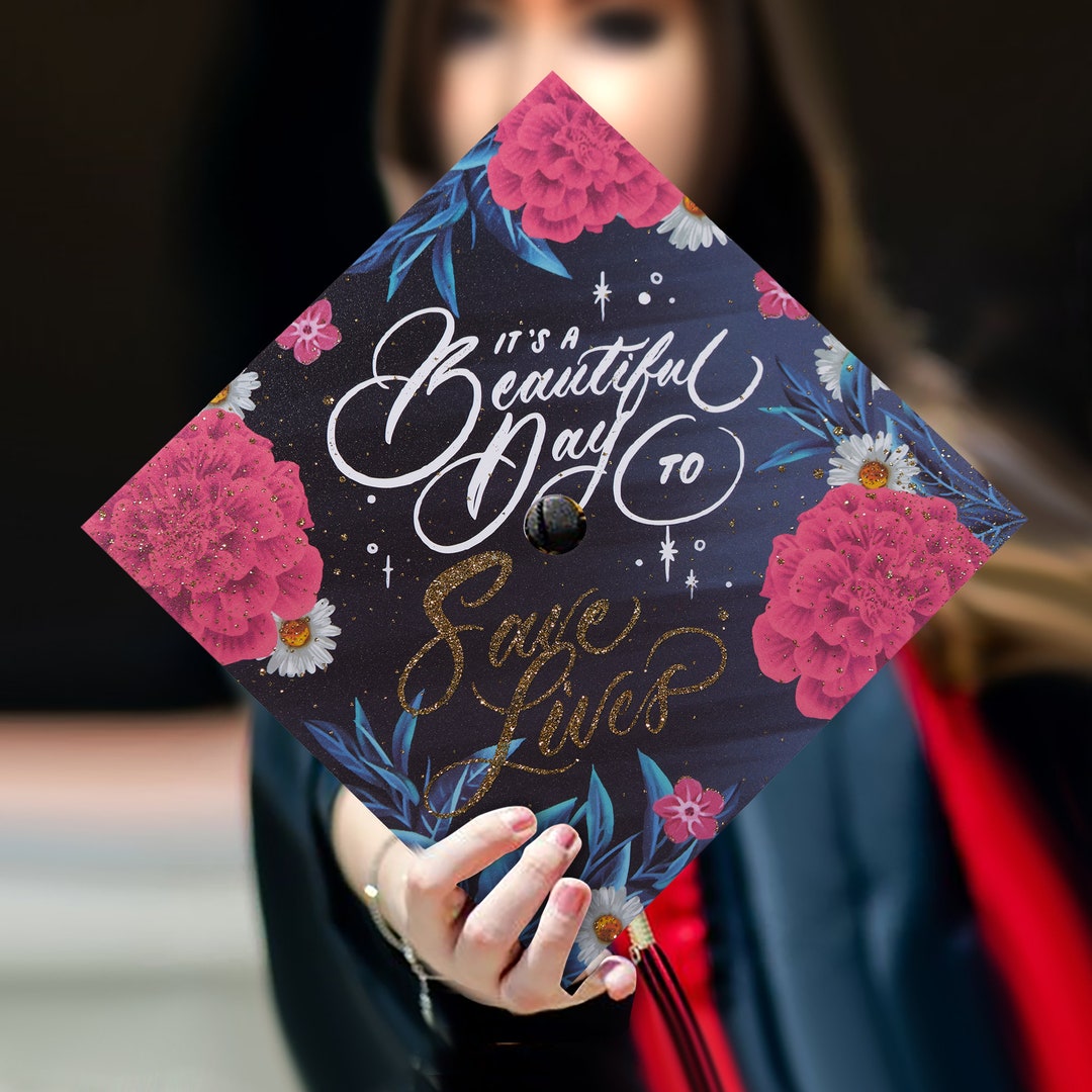 Nurse Graduation Cap Topper-nurses Grad Caps-graduation Cap Decoration ...