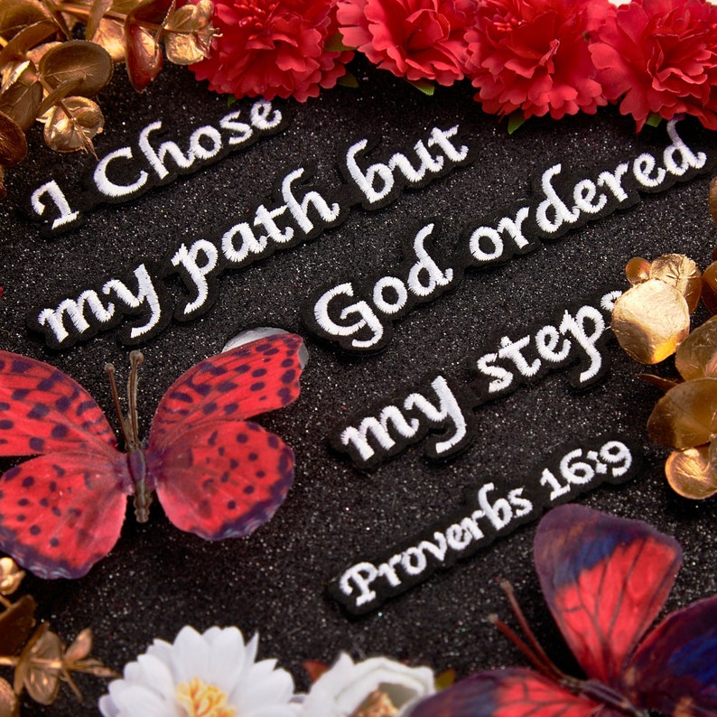I Chose My Path but God Ordered My Steps｜designer Graduation Caps ...
