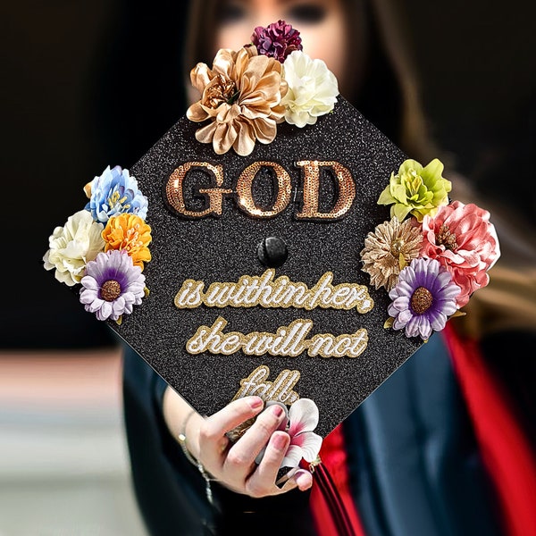 Bible Verse Grad Cap - Etsy