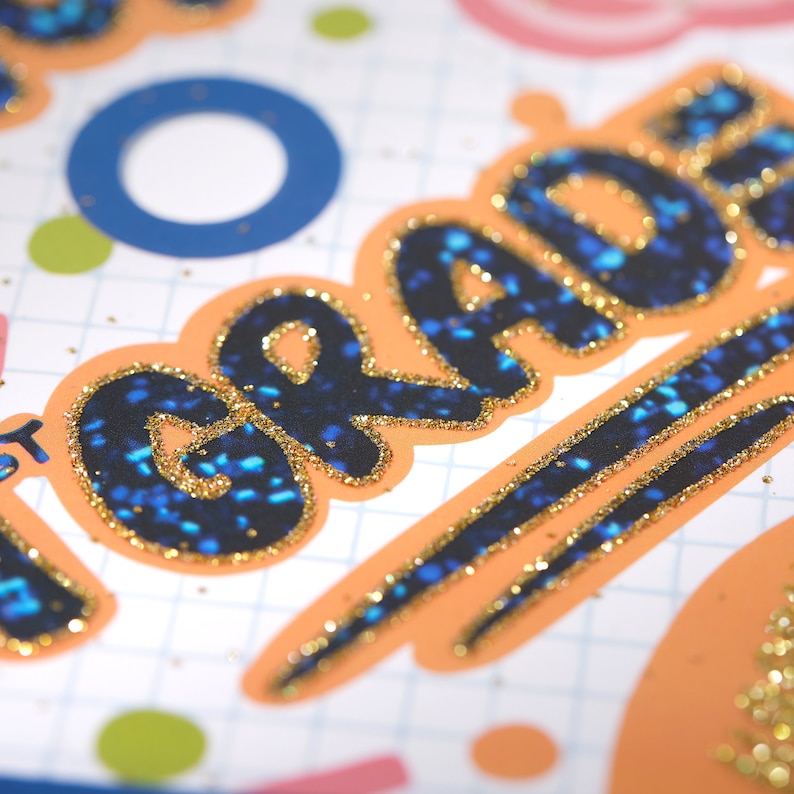 Next Stop 1st Grade｜kindergarten Graduation Cap Topper-designer Grad ...