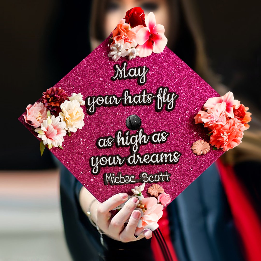 May Your Hats Fly as High as Dreams｜designer Graduation Cap Toppers ...