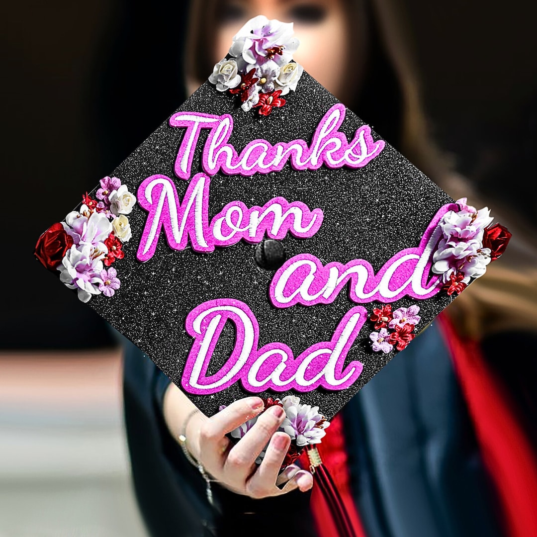 Designer Graduation Cap Toppers-graduation Cap - Etsy