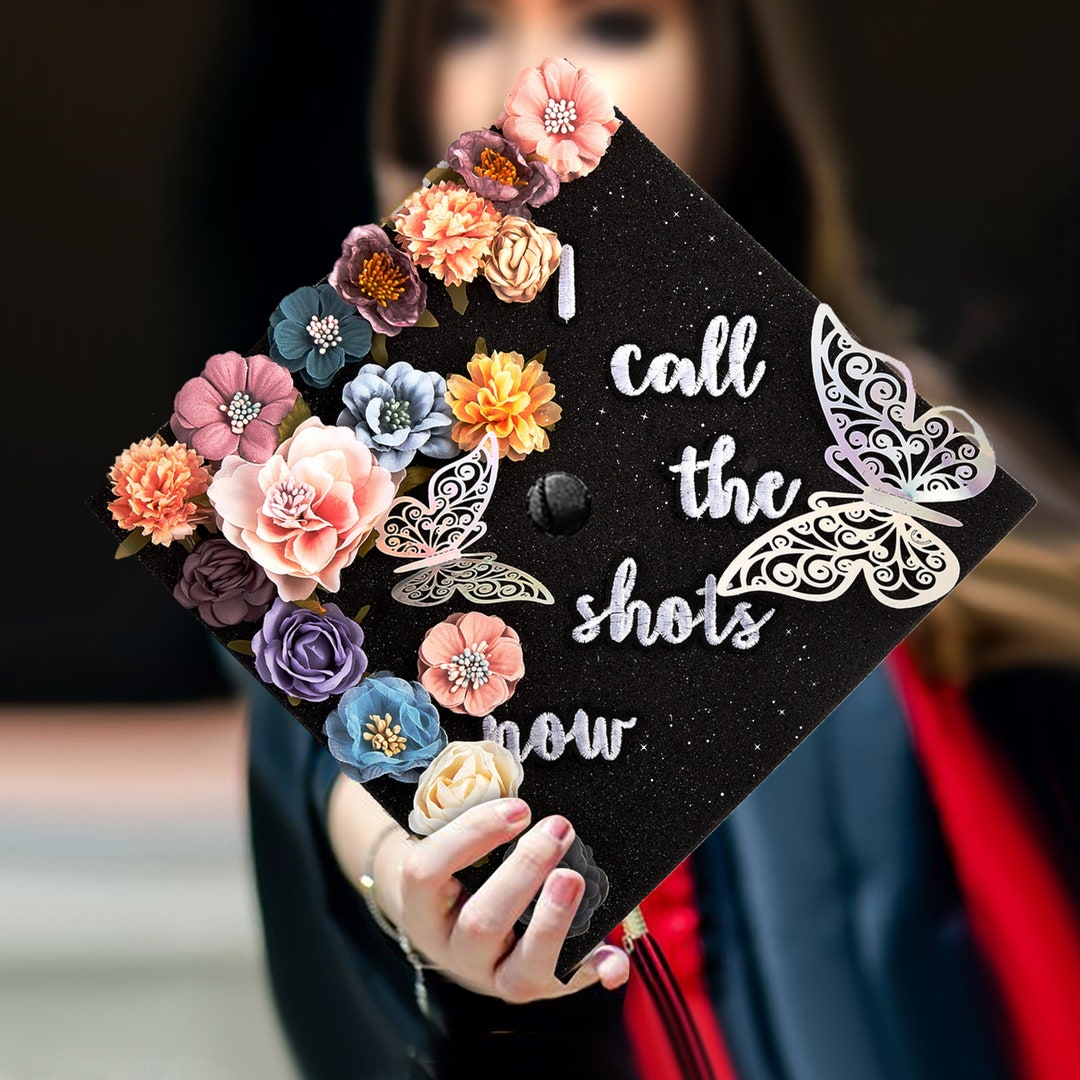 I Call the Shots Now｜designer Graduation Caps Topper-nurses Graduation ...
