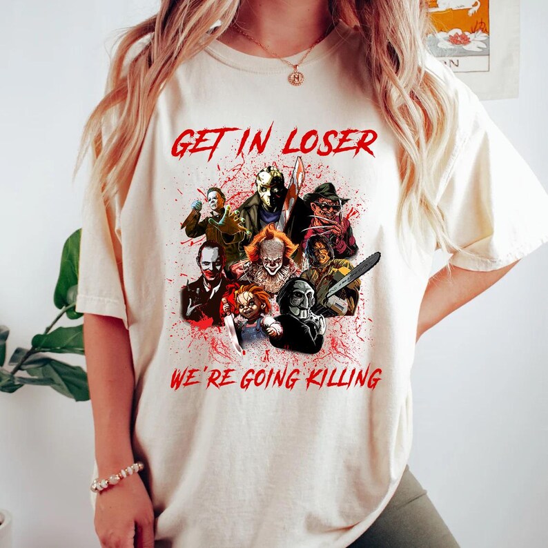 Get in Loser We’re Going Killing PNG, Killers Assemble, 90s Vintage ...