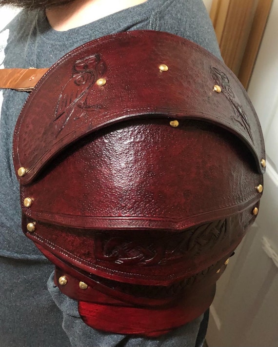 Leather Spaulder Armor - Etsy