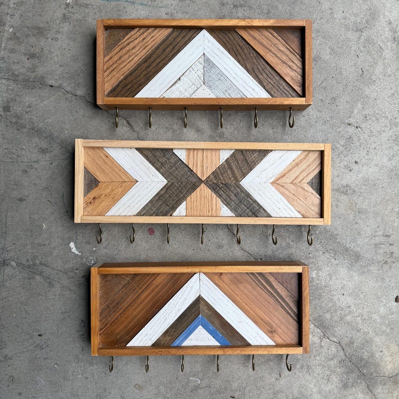 Mosaic Coat Rack - Etsy