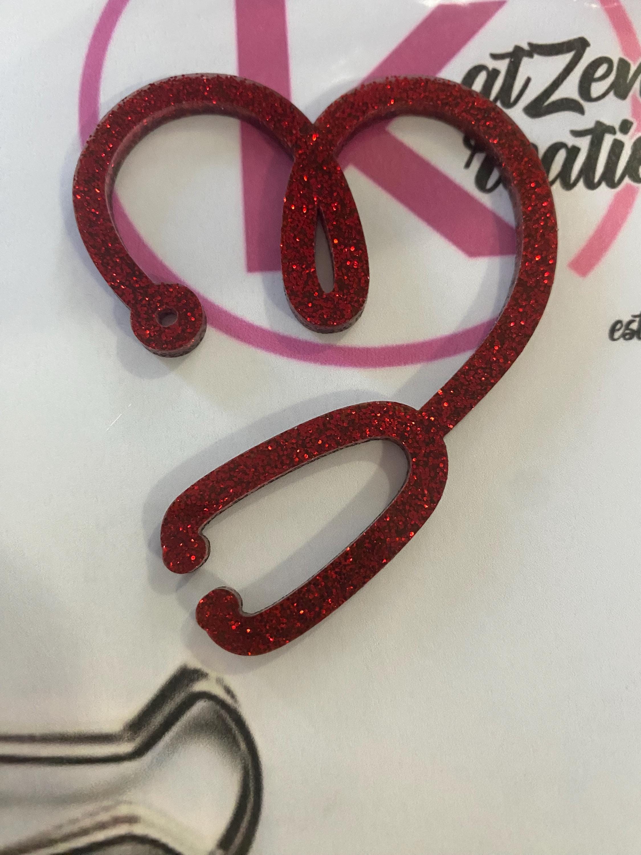 Jumbo Acrylic Nurse Paperclips, Notebook Clip,large Paper Clip, Planner ...