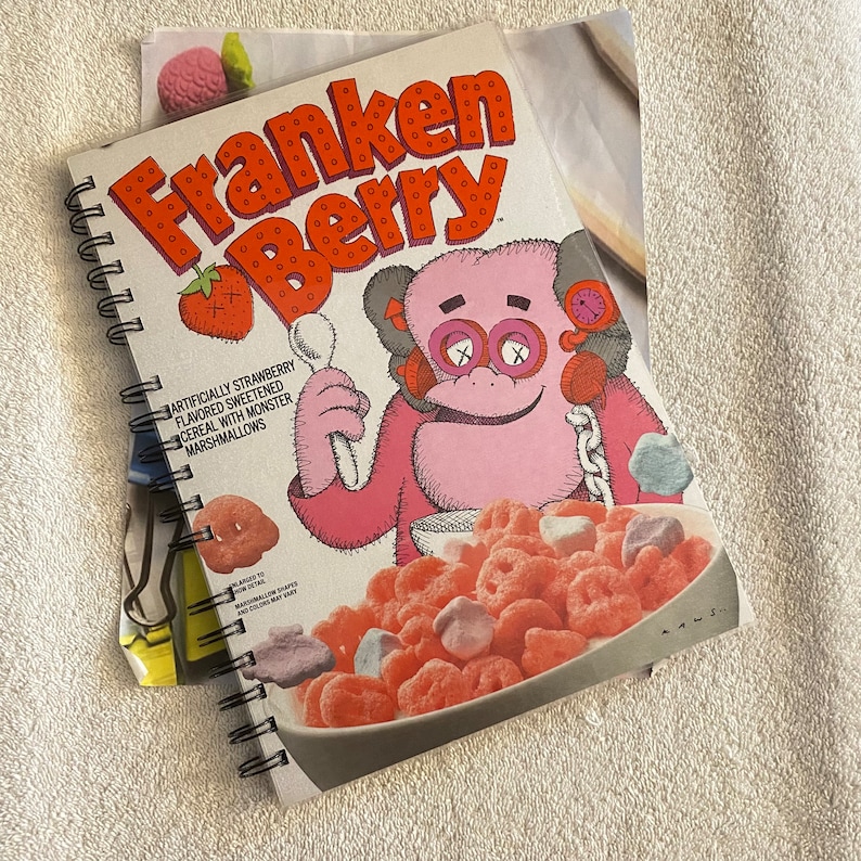 Handmade Monster Berry Wire Bound Sketch Book Journal Book - Etsy