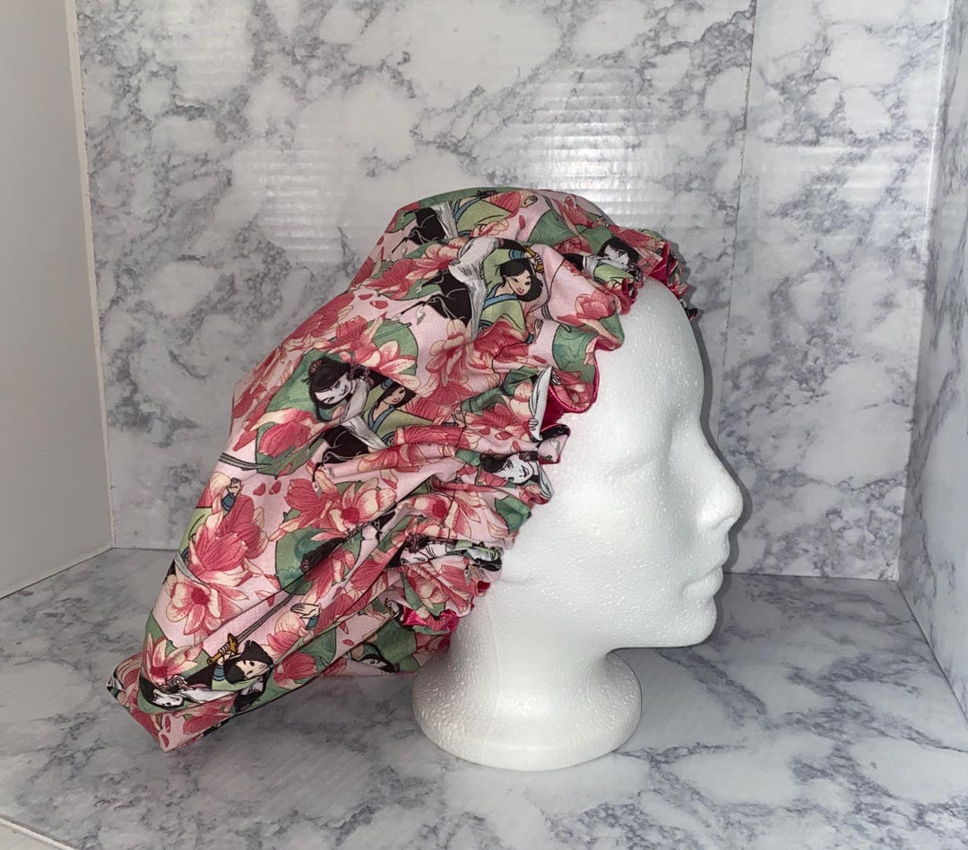 Custom Made Young Maiden Adult Bonnet, Satin Bonnet, Sleep Cap,satin ...
