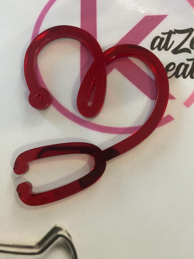 Jumbo Acrylic Nurse Paperclips, Notebook Clip,large Paper Clip, Planner ...
