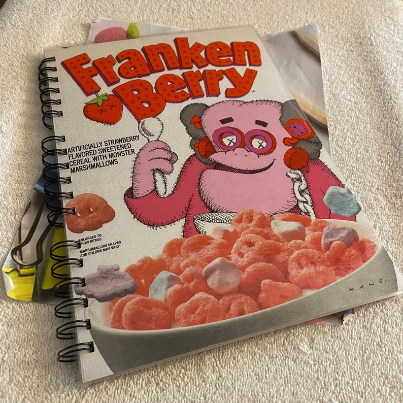 Handmade Monster Berry Wire Bound Sketch Book Journal Book - Etsy