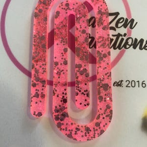 Jumbo Acrylic Paperclips, Notebook Clip,large Paper Clip, Planner Clips ...