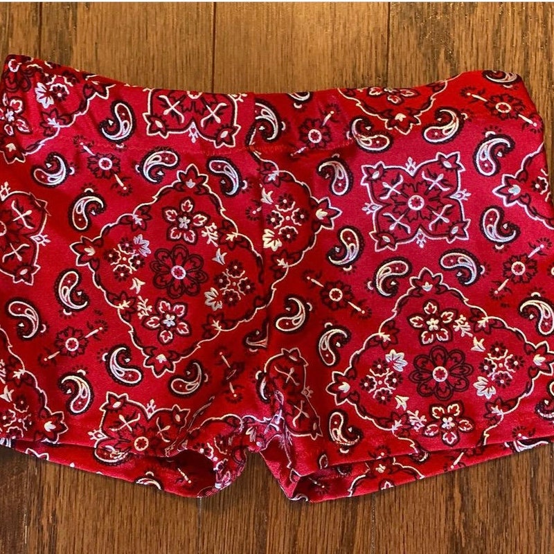 Bandana Shorts - Etsy