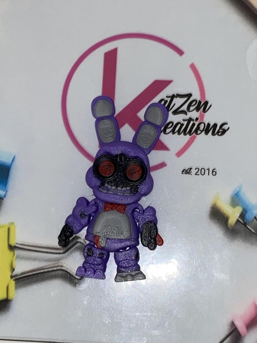 3D Printed Articulated Five Nights at Freddys, FNAF, Inspired Flexi ...