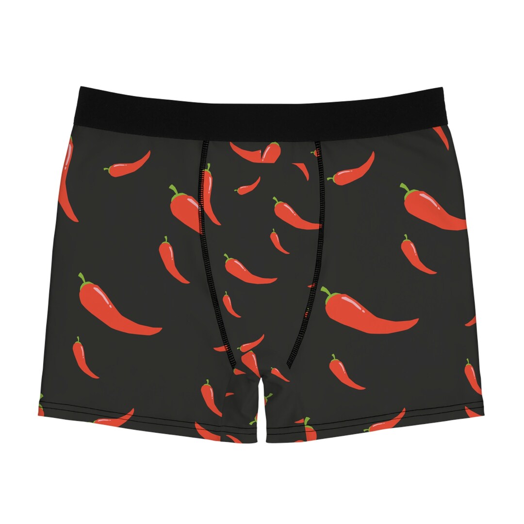 Men's Boxer Briefs Couples Matching Underwear Chilis Boxers for Him ...