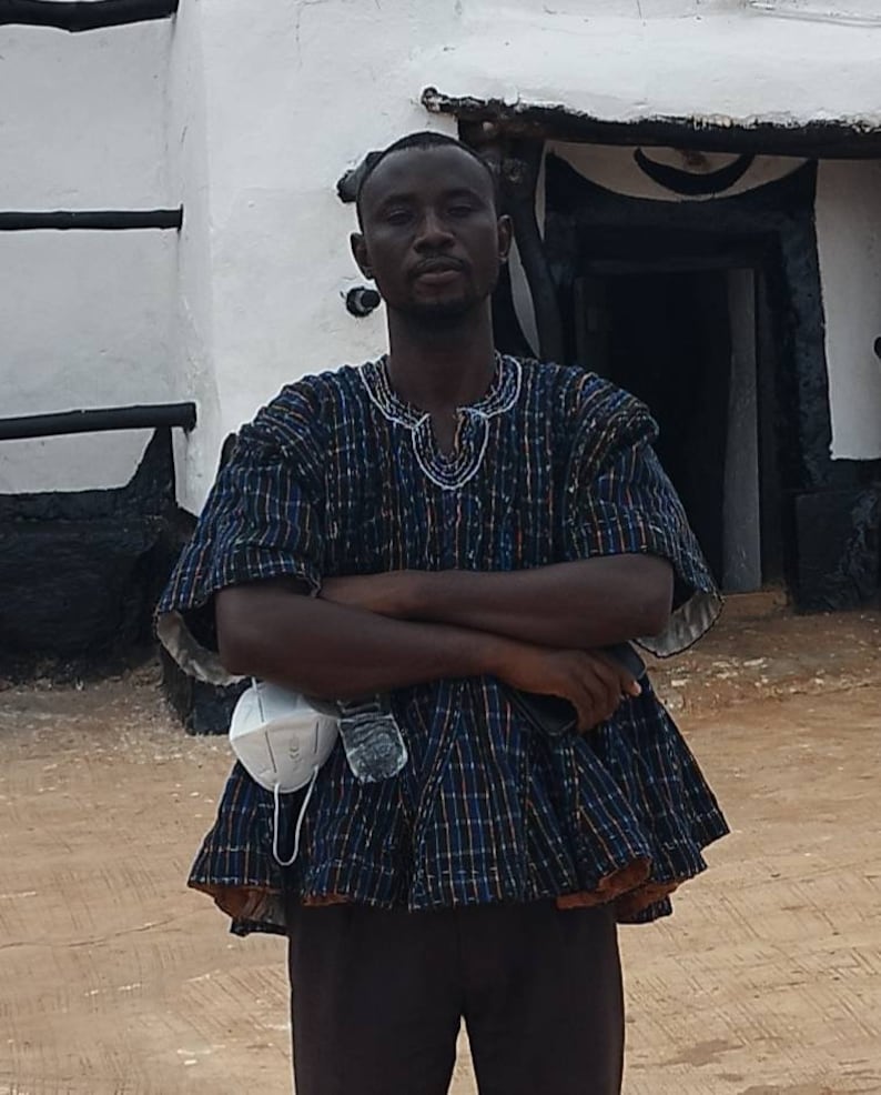 African Smock Men Dress Reception Dress for Bride Short - Etsy