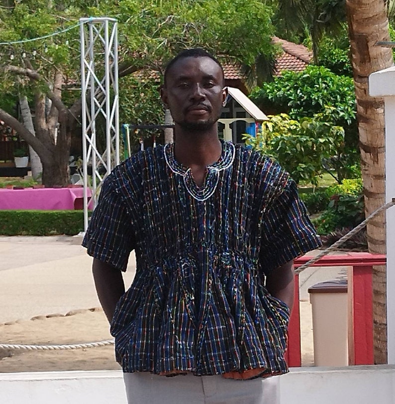 African Smock Men Dress Reception Dress for Bride Short - Etsy