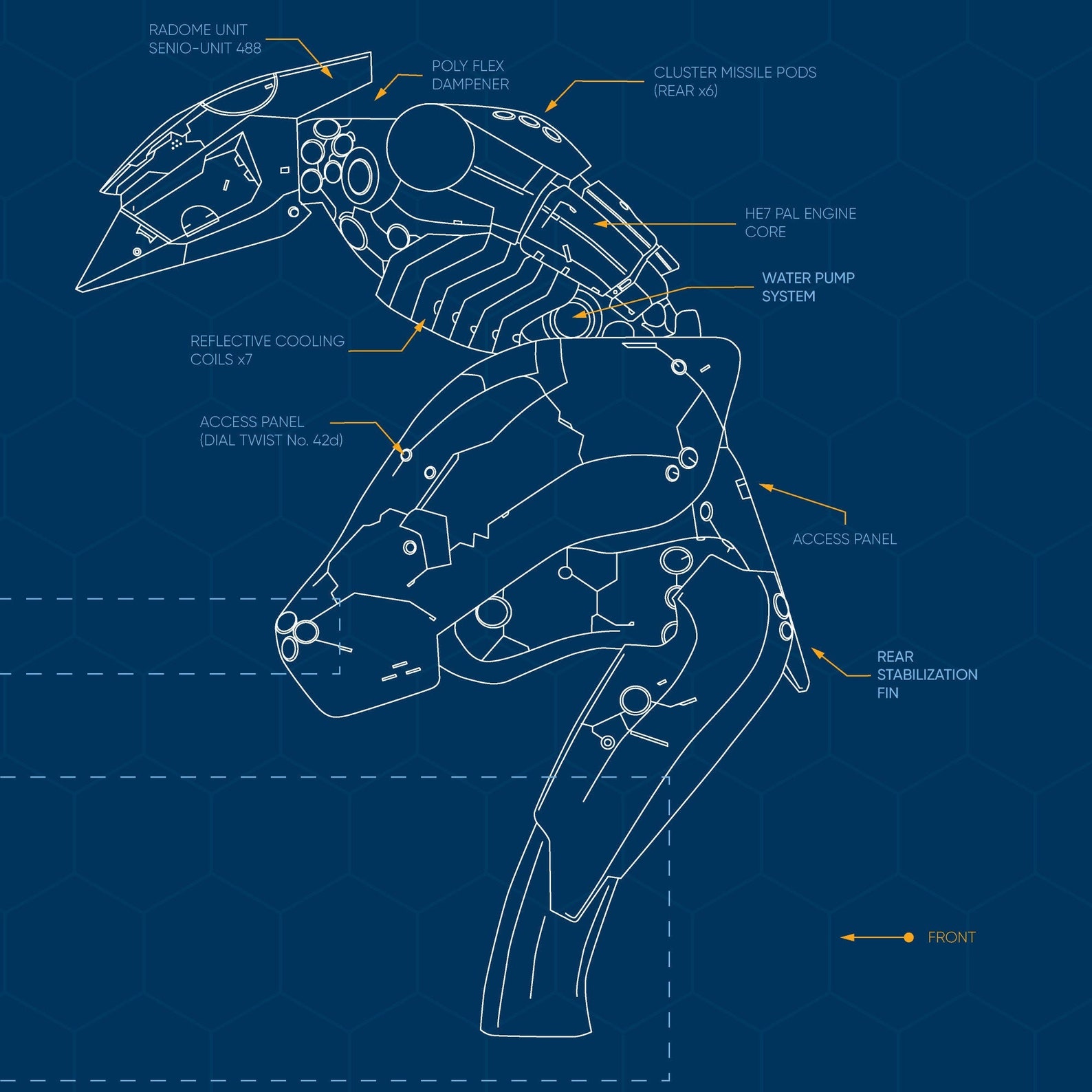 Metal Gear Poster | Metal Gear Ray Blue | Metal Gear Solid - Etsy