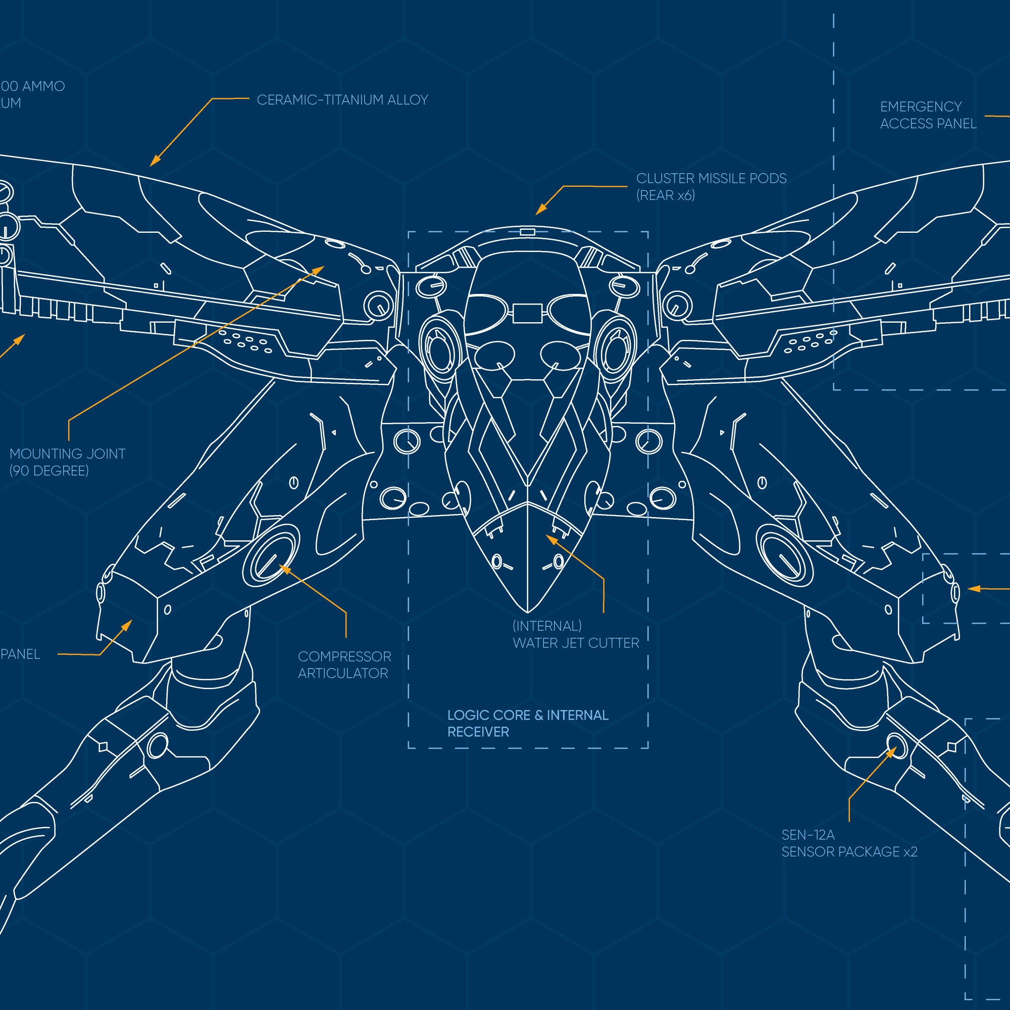 Metal Gear Poster | Metal Gear Ray Blue | Metal Gear Solid - Etsy