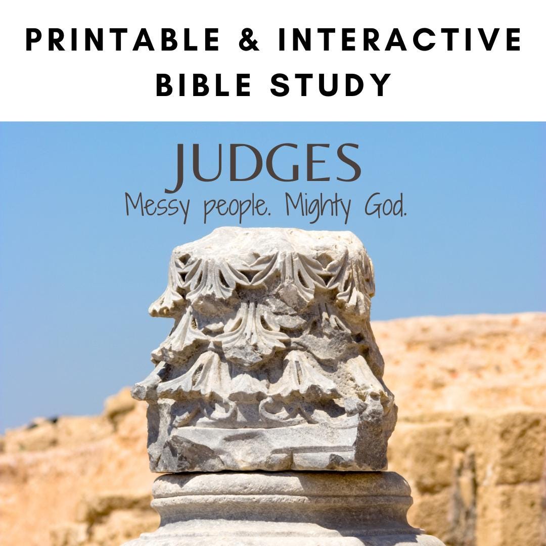 Judges Bible Study Guide - Etsy