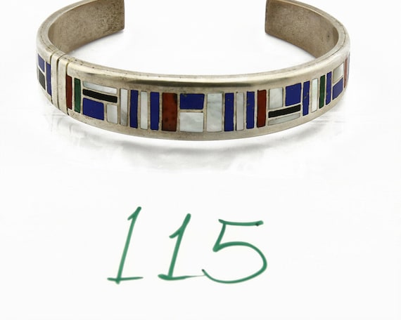 Early Artist David Freeland Inlaid Natural Gemstone .… - Gem