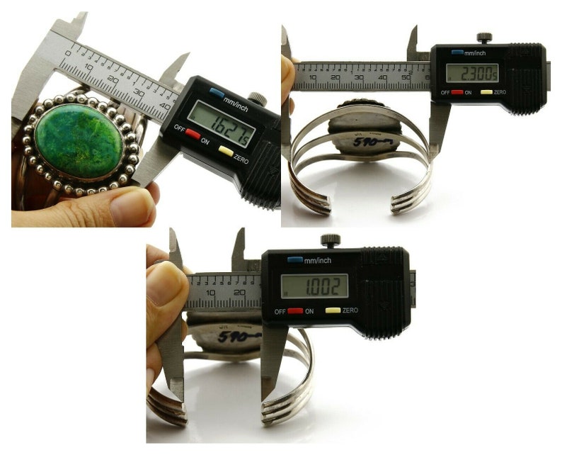 Women's .925 Silver Crescent Valley Turquoise Signed Jerry - Etsy