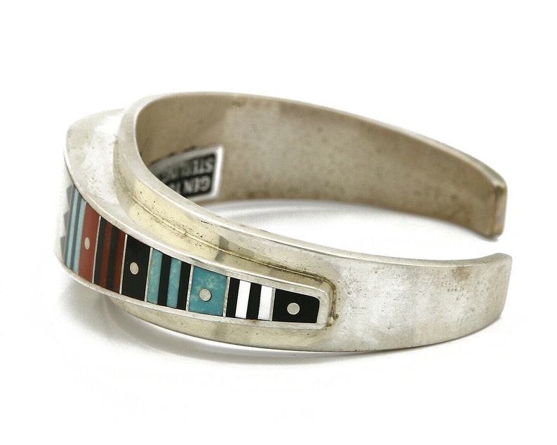 C. 1980's Signed Navajo Artist Ernest Benally Inlaid - Etsy