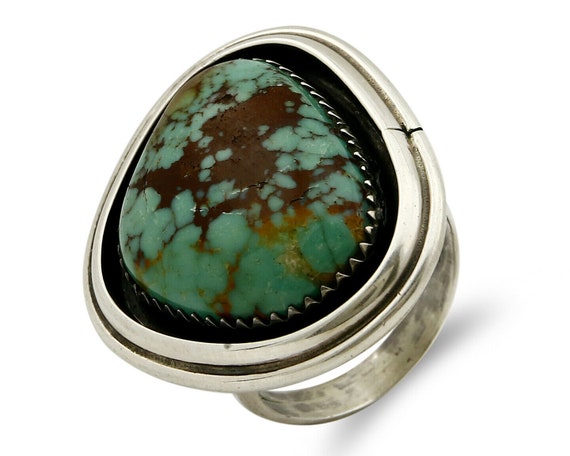 Navajo Turquoise Ring .925 Silver Turquoise Handmade … - Gem