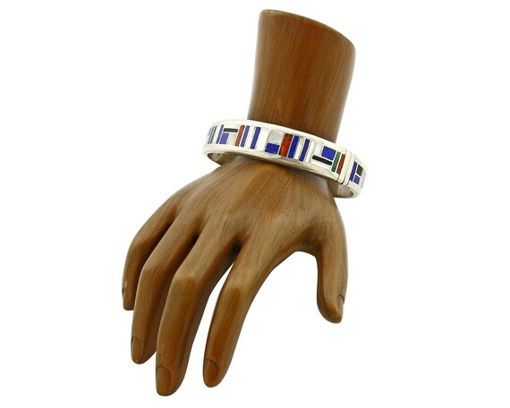 Early Artist David Freeland Inlaid Natural Gemstone .… - Gem