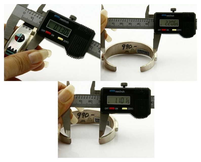 C. 1980's Signed Navajo Artist Ernest Benally Inlaid - Etsy