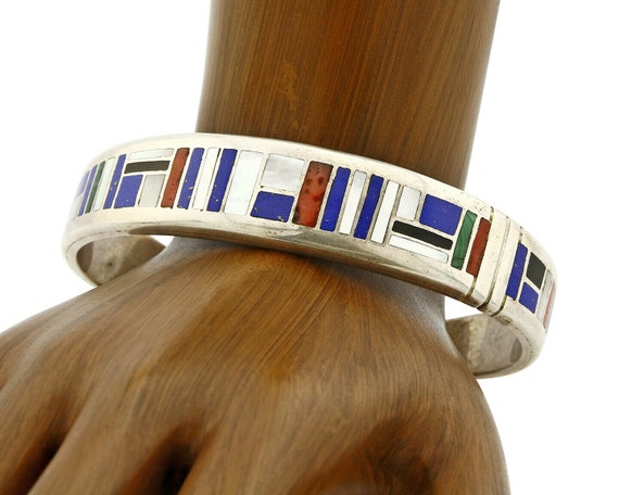 Early Artist David Freeland Inlaid Natural Gemstone .… - Gem