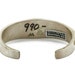C. 1980's Signed Navajo Artist Ernest Benally Inlaid Gemstone Cuff ...