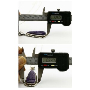 C.1980's Navajo Signed Ted Etsitty .925 Silver Charoite Handmade ...