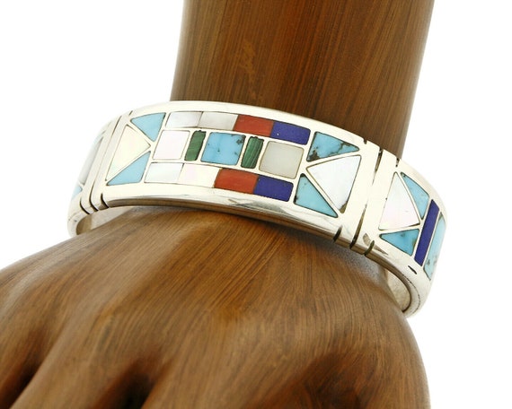 Early Artist David Freeland Inlaid Natural Gemstone .… - Gem