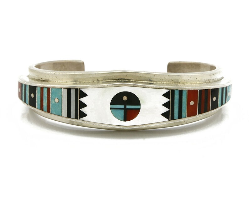 C. 1980's Signed Navajo Artist Ernest Benally Inlaid - Etsy