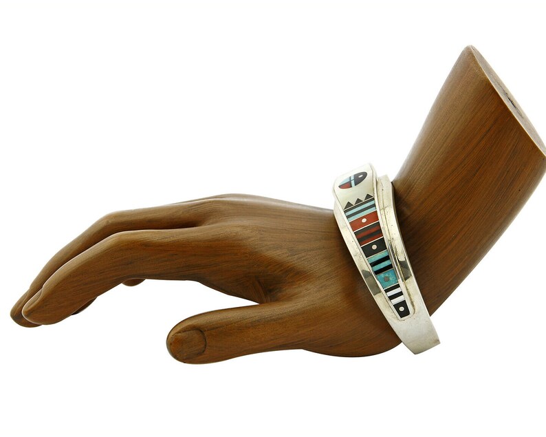 C. 1980's Signed Navajo Artist Ernest Benally Inlaid - Etsy