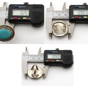 Navajo Ring .925 Silver Sleeping Beauty Turquoise Native American ...